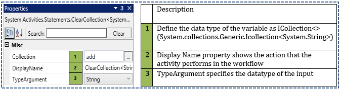 Collection- Clear Collection | Robility Docs
